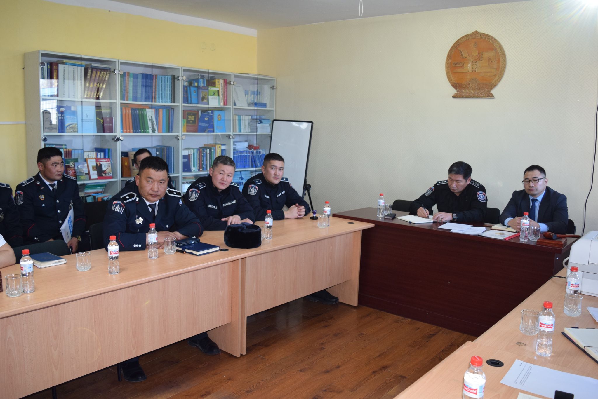 Булган аймаг дахь цагдаагийн газартай хамтарсан уулзалт зохион байгууллаа Булган аймаг дахь